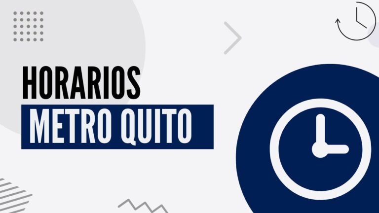 Paradas del Metro Quito 2025 | Movilidad Quito